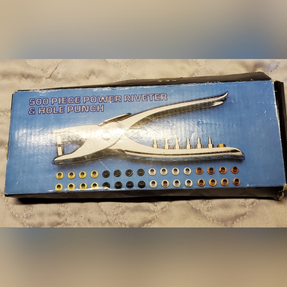 Office | Rb6 Power Riveter Hole Punch New In Original Box 50 Piece ...